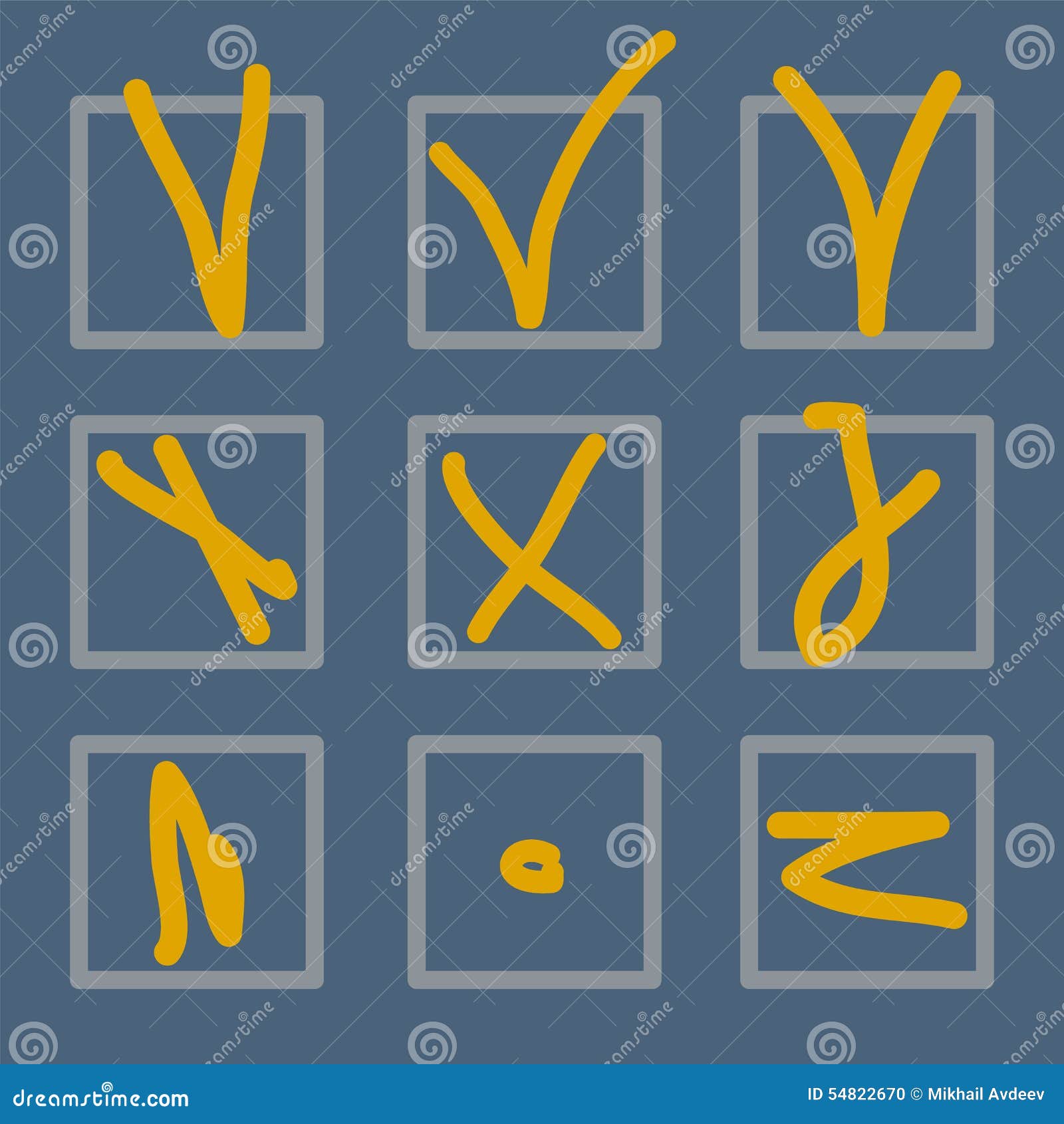 Tick mark or right sign stock vector. Illustration of design - 54822670