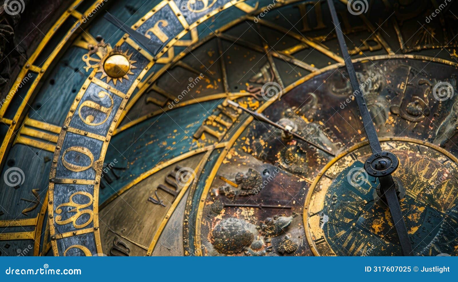 Tick Marks on the Clock Face Show the Progression of Time with Each ...