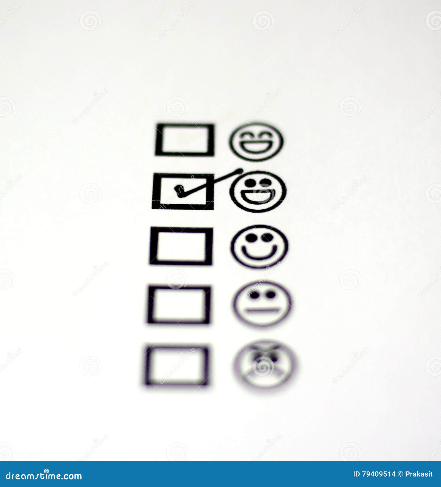 Tick placed in very good stock photo. Image of check - 79409514