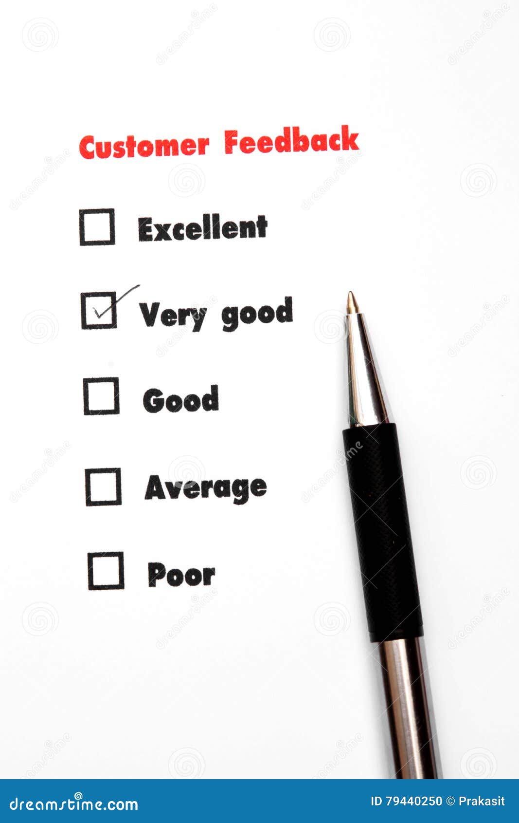 Tick Placed You Select Choice. Excellent,very Good,good,average Stock ...