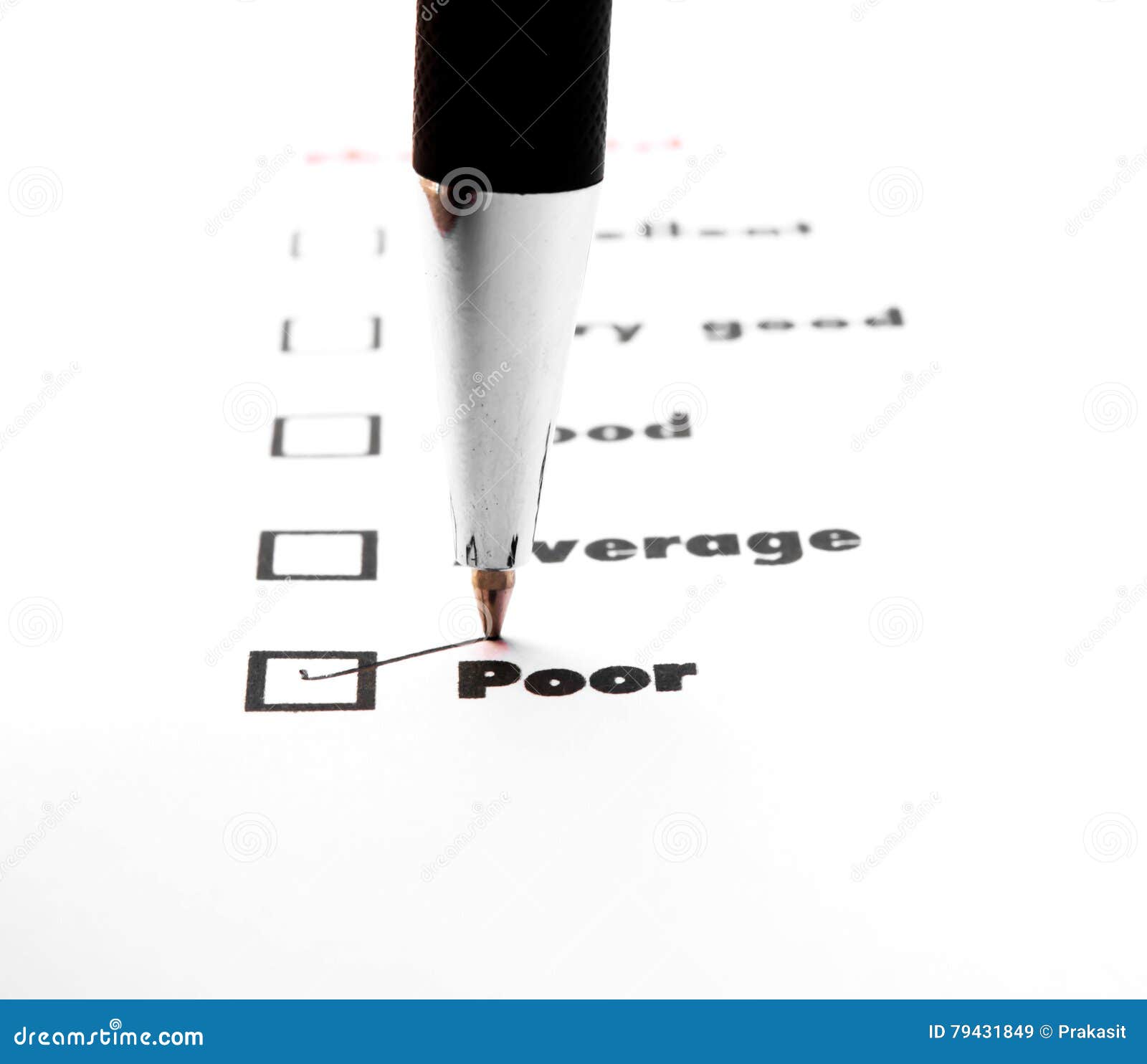 Tick Placed You Select Choice. Excellent,very Good,good,average Stock ...