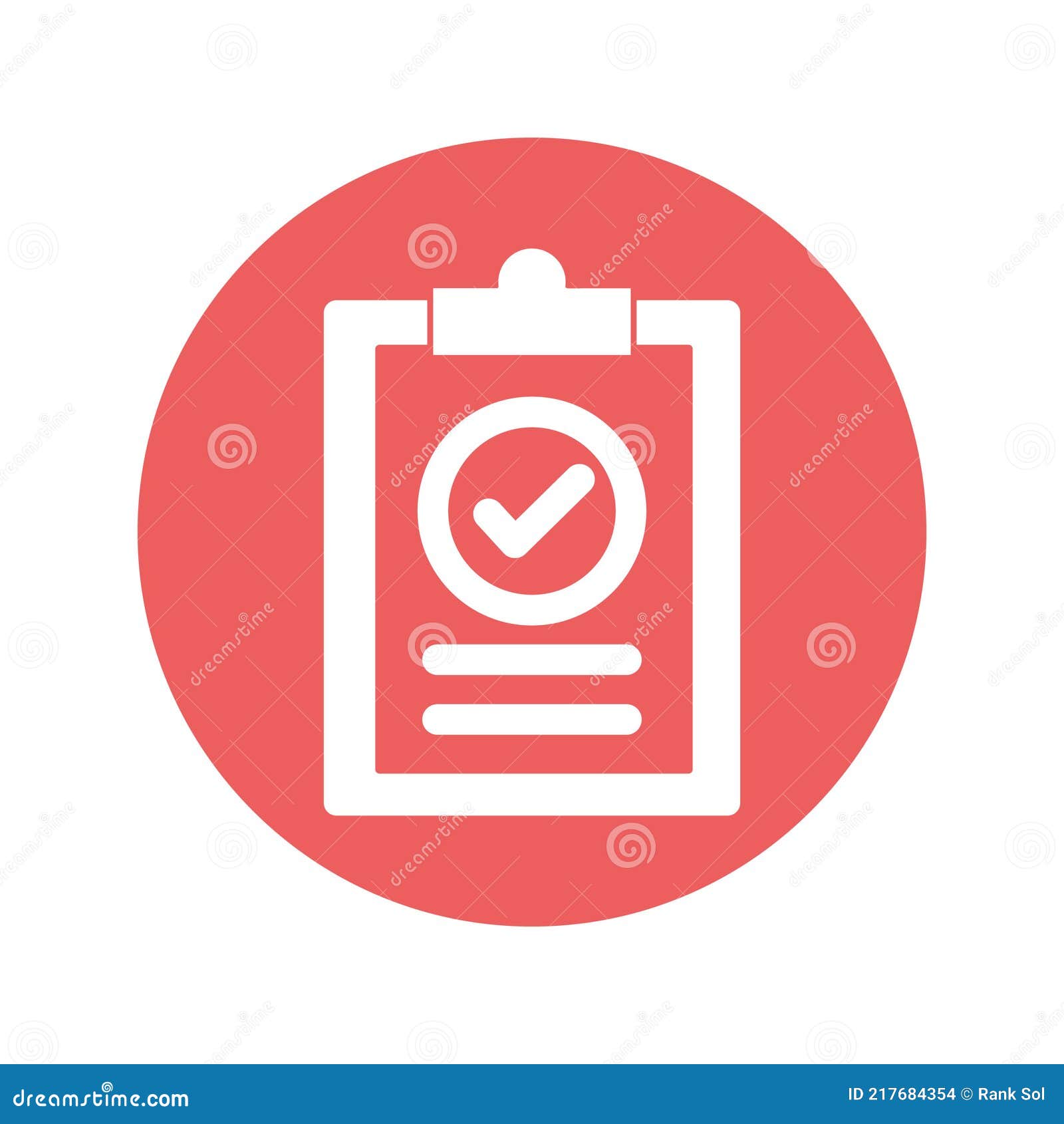 Tick on Sheet Isolated Vector Icon Which Can Easily Modify or Edit ...