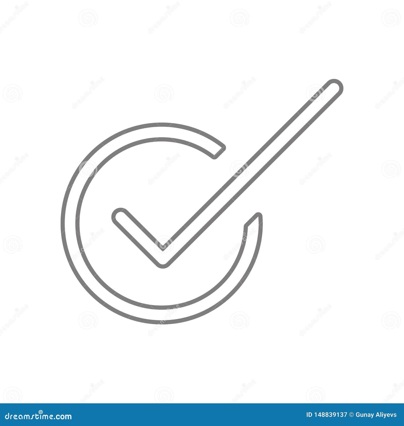 Tick Sign,check Mark OK Icon. Element of Web for Mobile Concept and Web ...