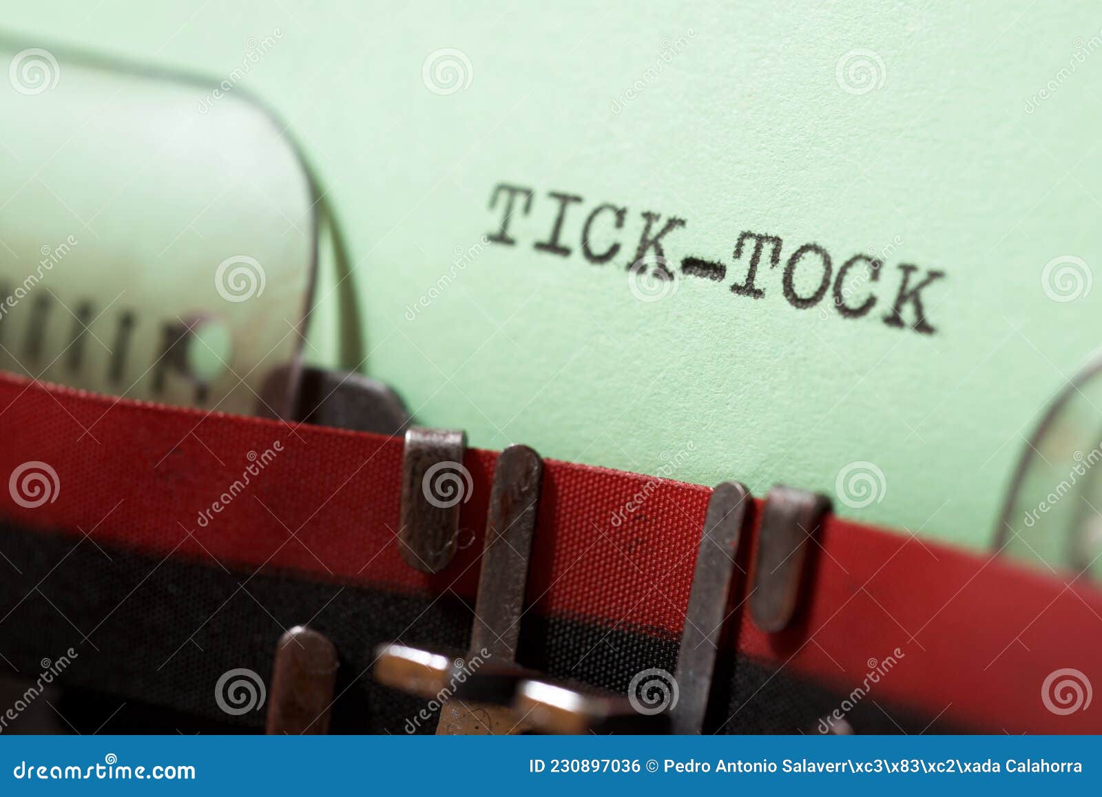 Tick Text Concept Closeup. American Dollars Cash Money,3D Rendering ...