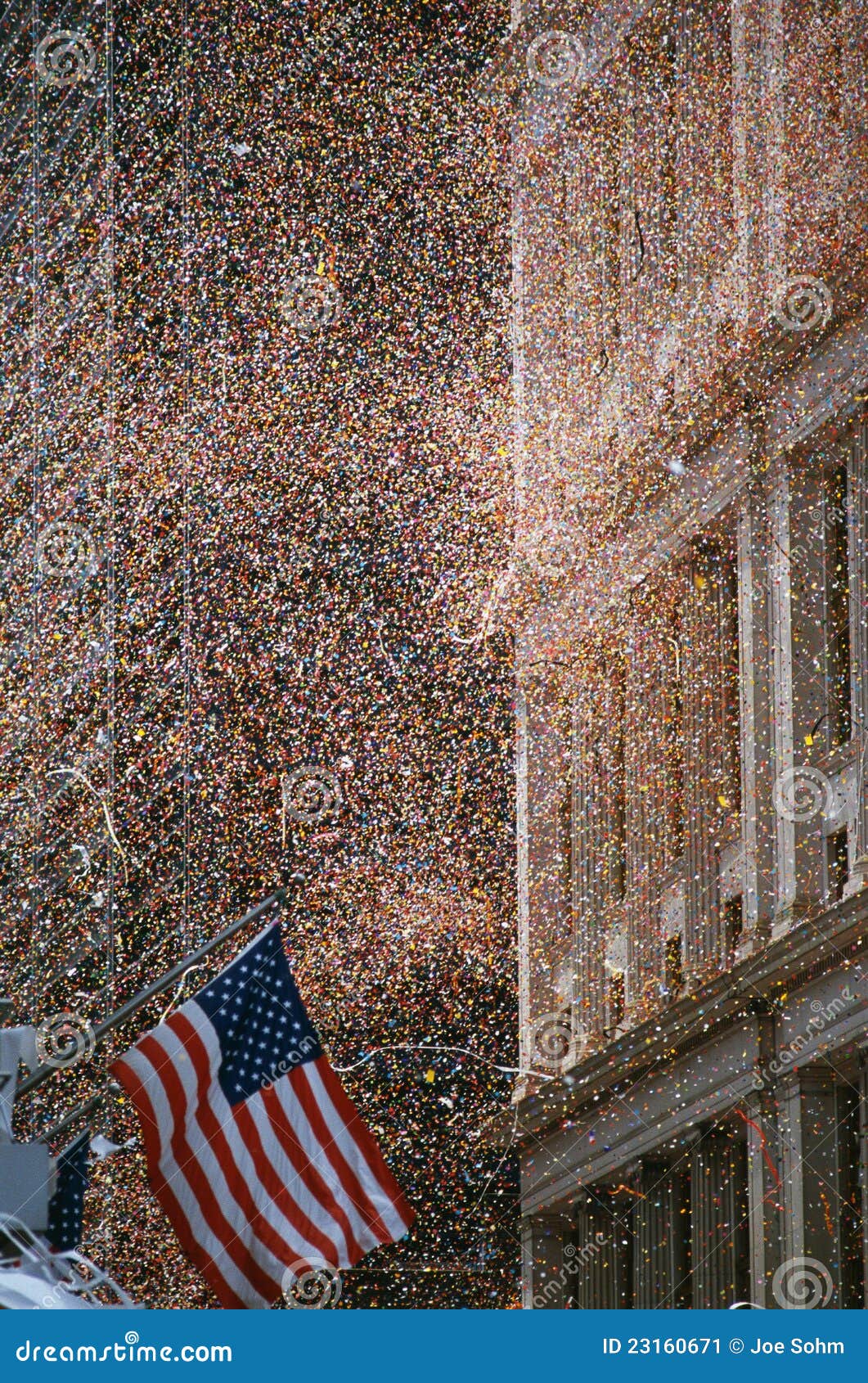 Ticker Tape Parade editorial photo. Image of american - 23160671