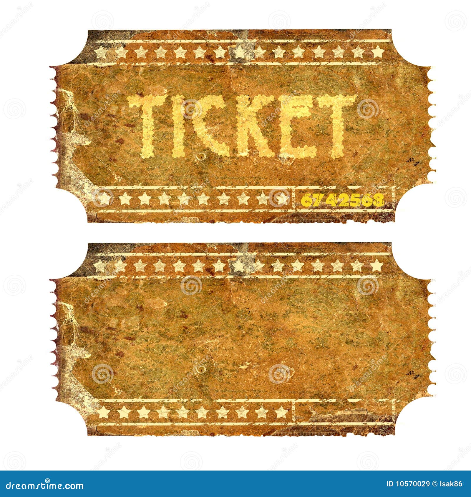 Ticket stock image. Image of stub, shape, retro, obsolete - 10570029