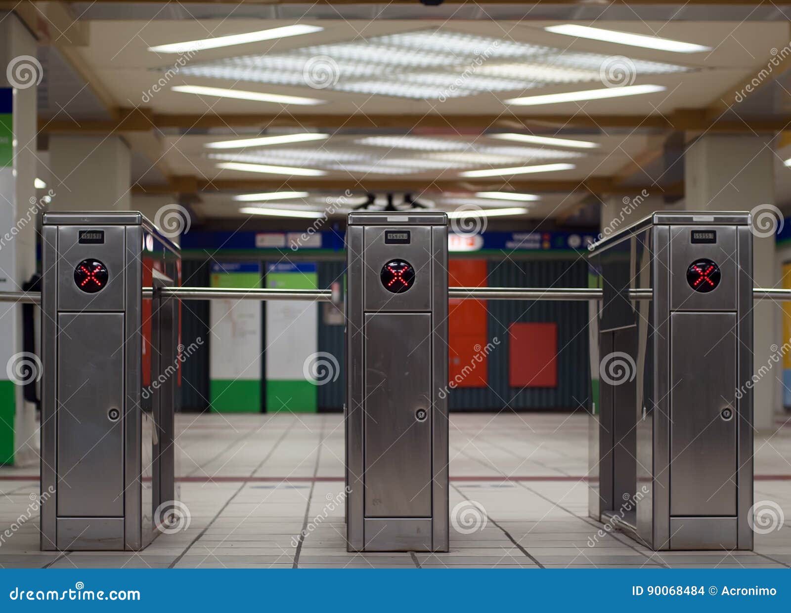 Ticket barriers stock photo. Image of gate, traveling - 90068484