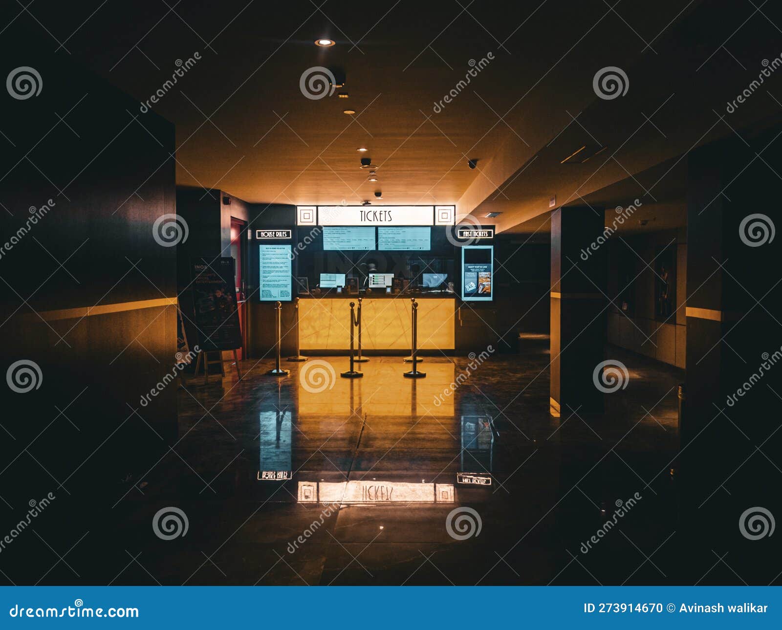 A Ticket Booking Counter of a Cinema Hall Editorial Image - Image of ...