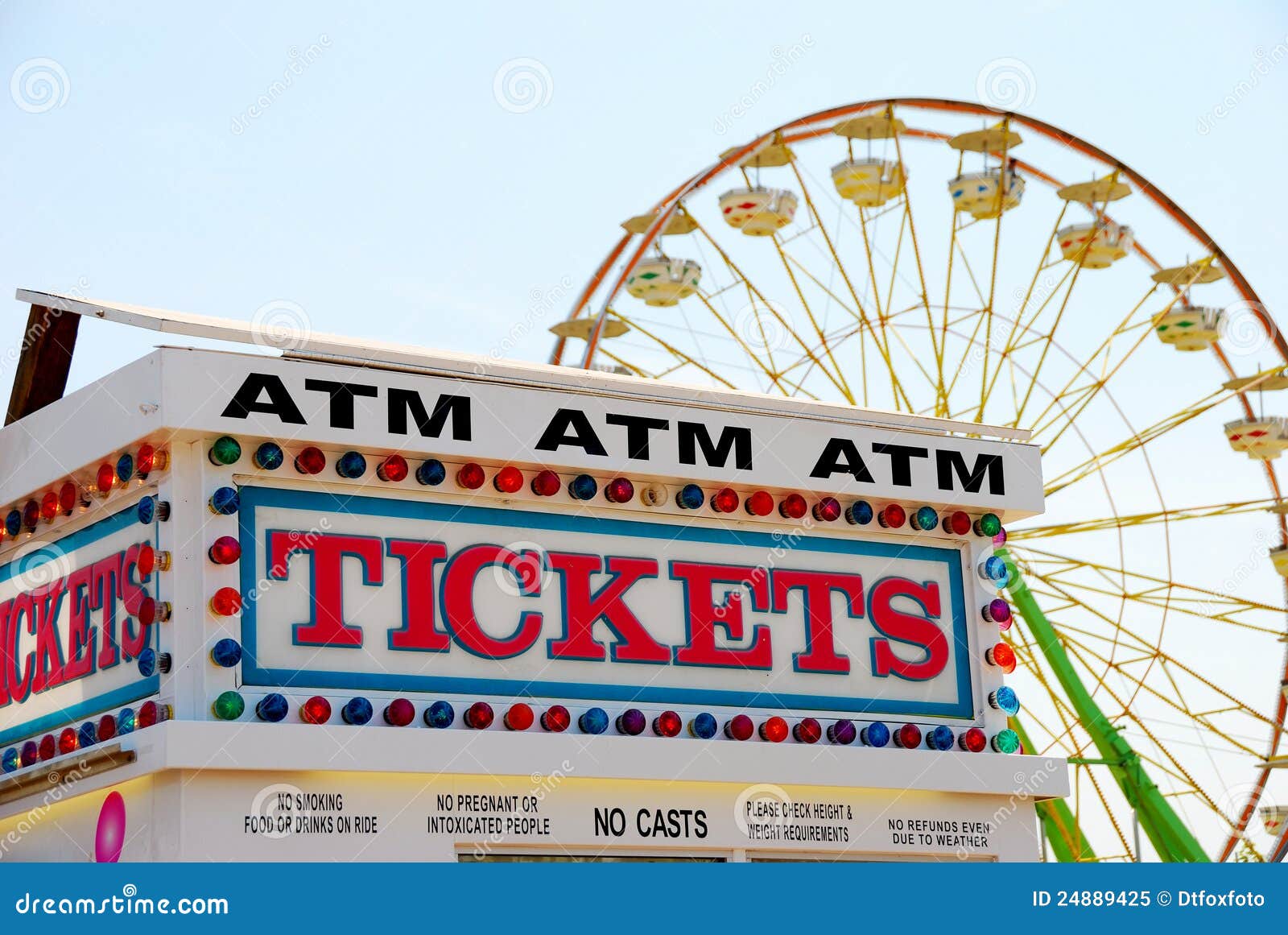 Ticket Booth stock image. Image of moving, fairground - 24889425