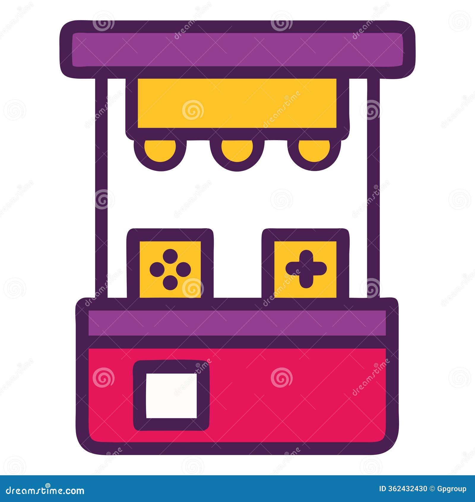 Ticket Booth Royalty-Free Cartoon | CartoonDealer.com #32810666