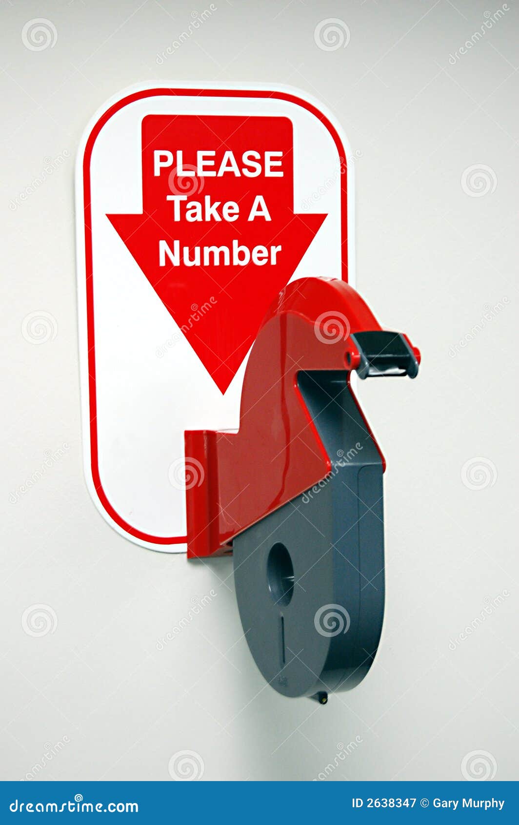 Ticket Dispenser stock image. Image of roll, number, wait - 2638347