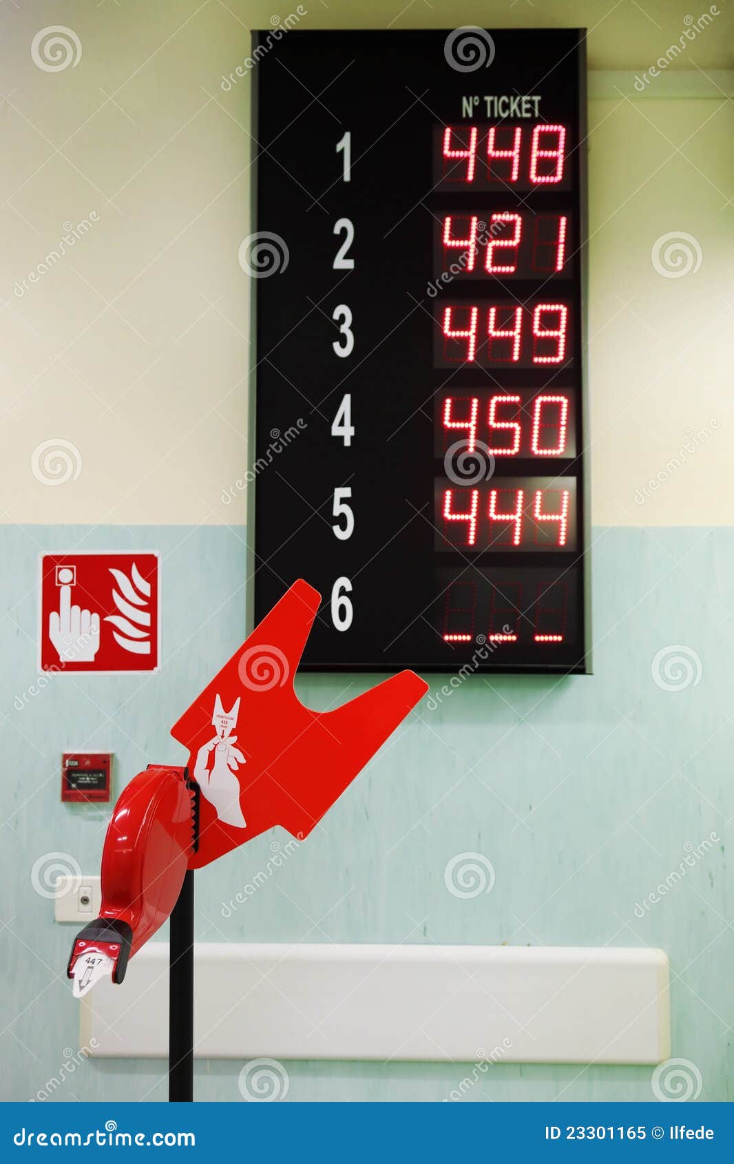 Ticket Number Waiting Stock Image | CartoonDealer.com #3773503