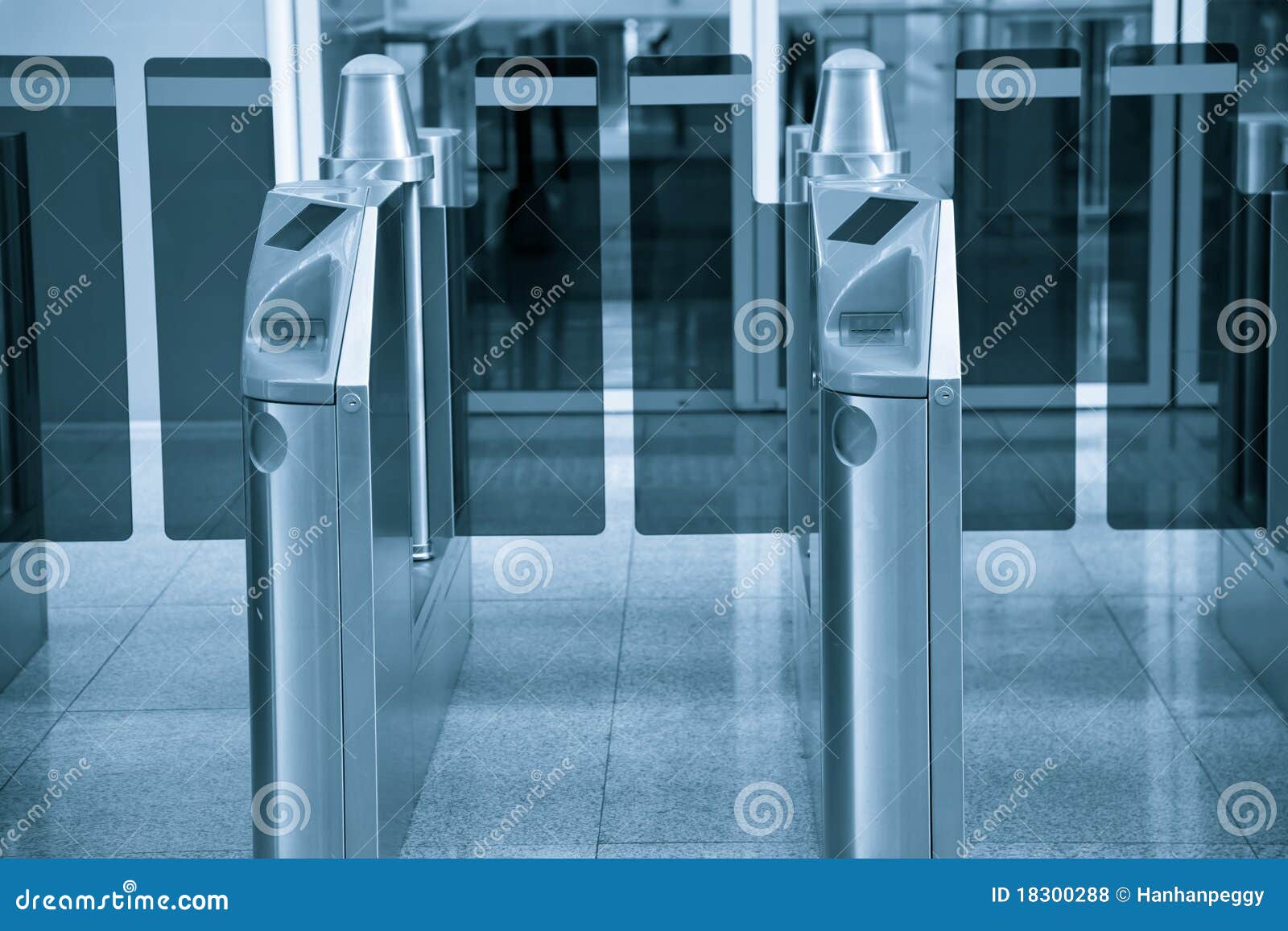 Ticket Gate in Railway Station Stock Photo - Image of station, entrance ...