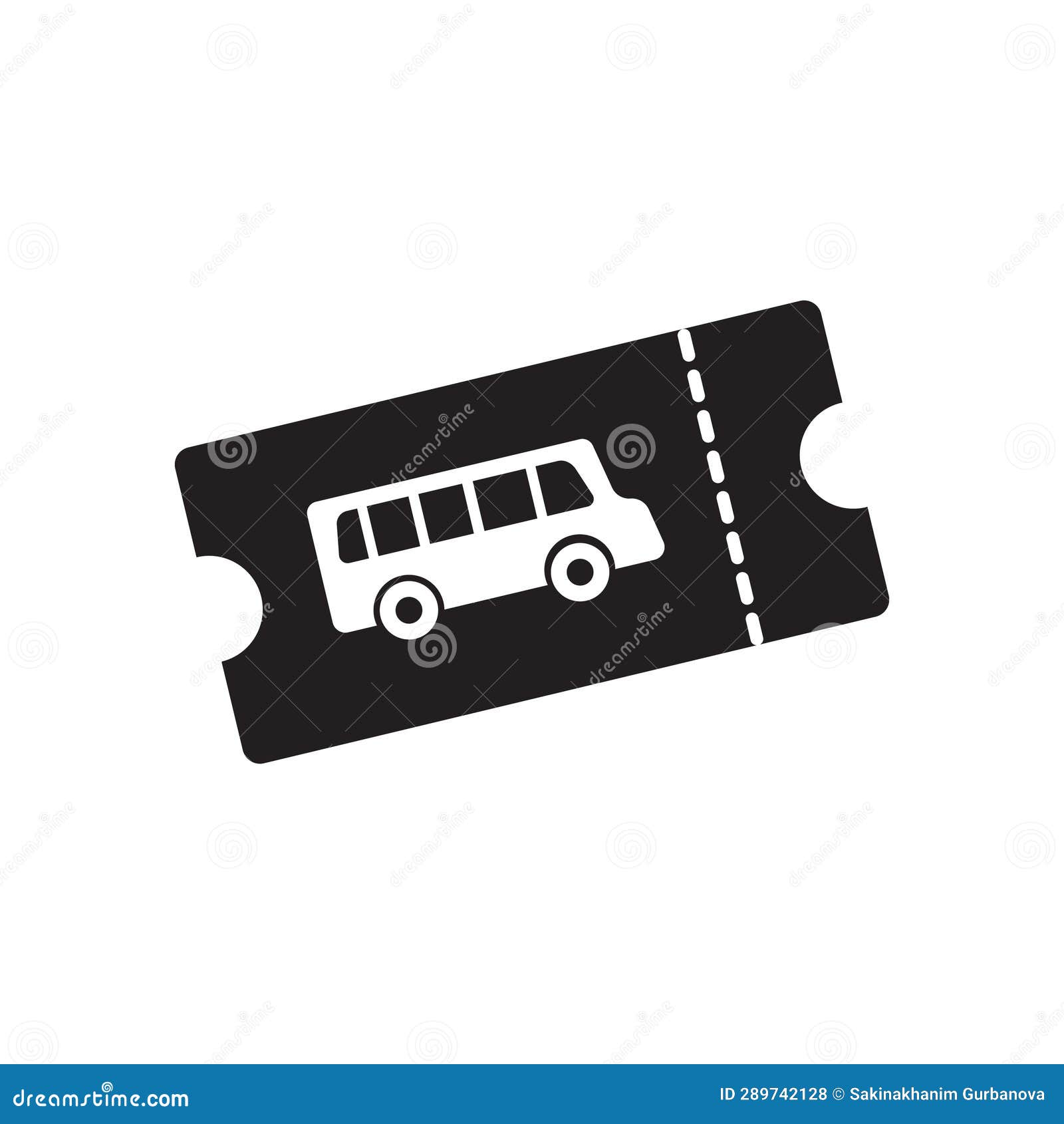 Ticket Icon . Line Raffle Ticket Symbol Illustration. Stock ...