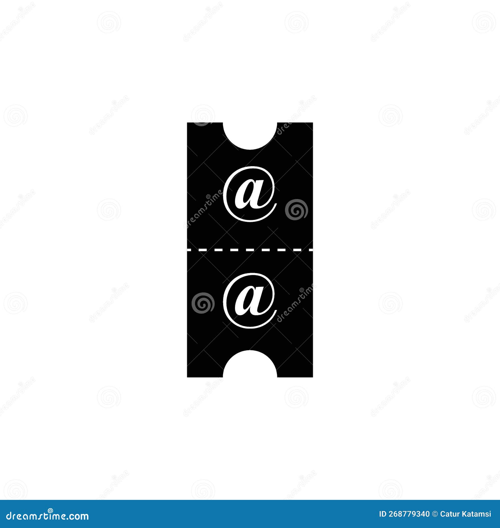 Ticket Icon Logo Vector Design Template Stock Illustration ...