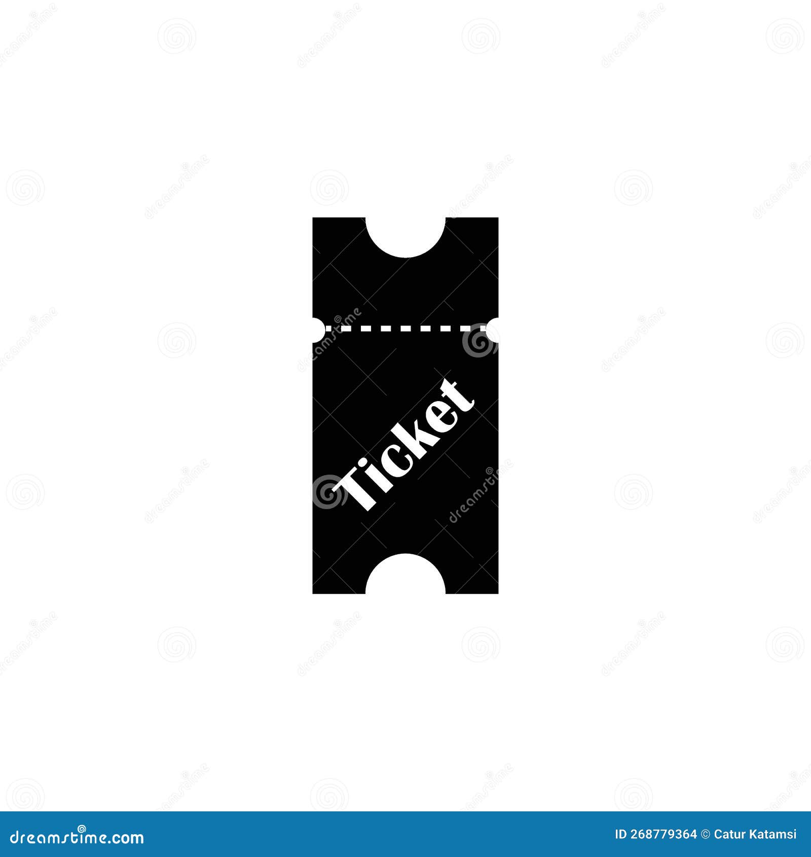 Ticket Icon Logo Vector Design Template Stock Illustration ...