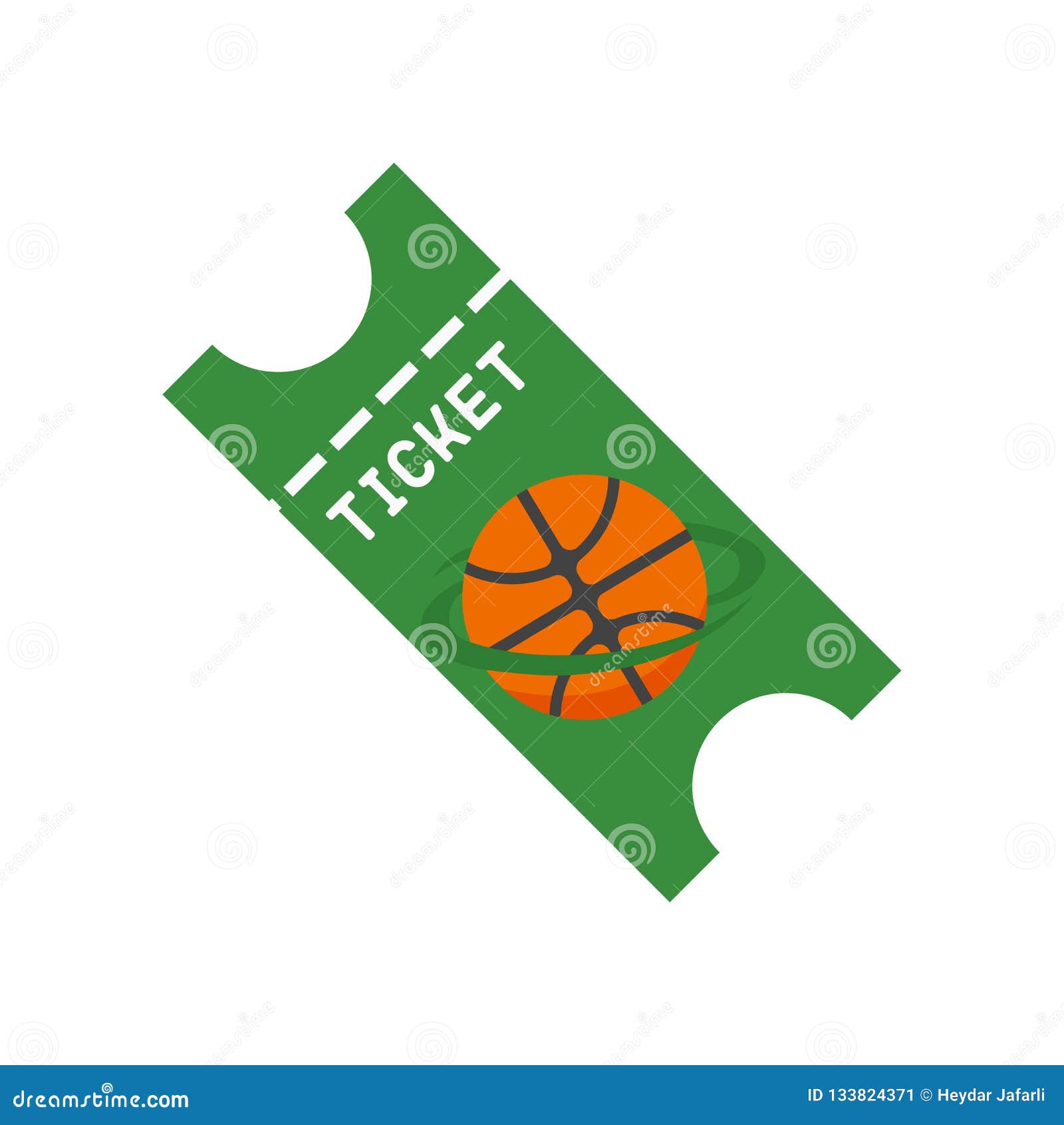 Ticket Icon Vector Sign and Symbol Isolated on White Background, Ticket ...