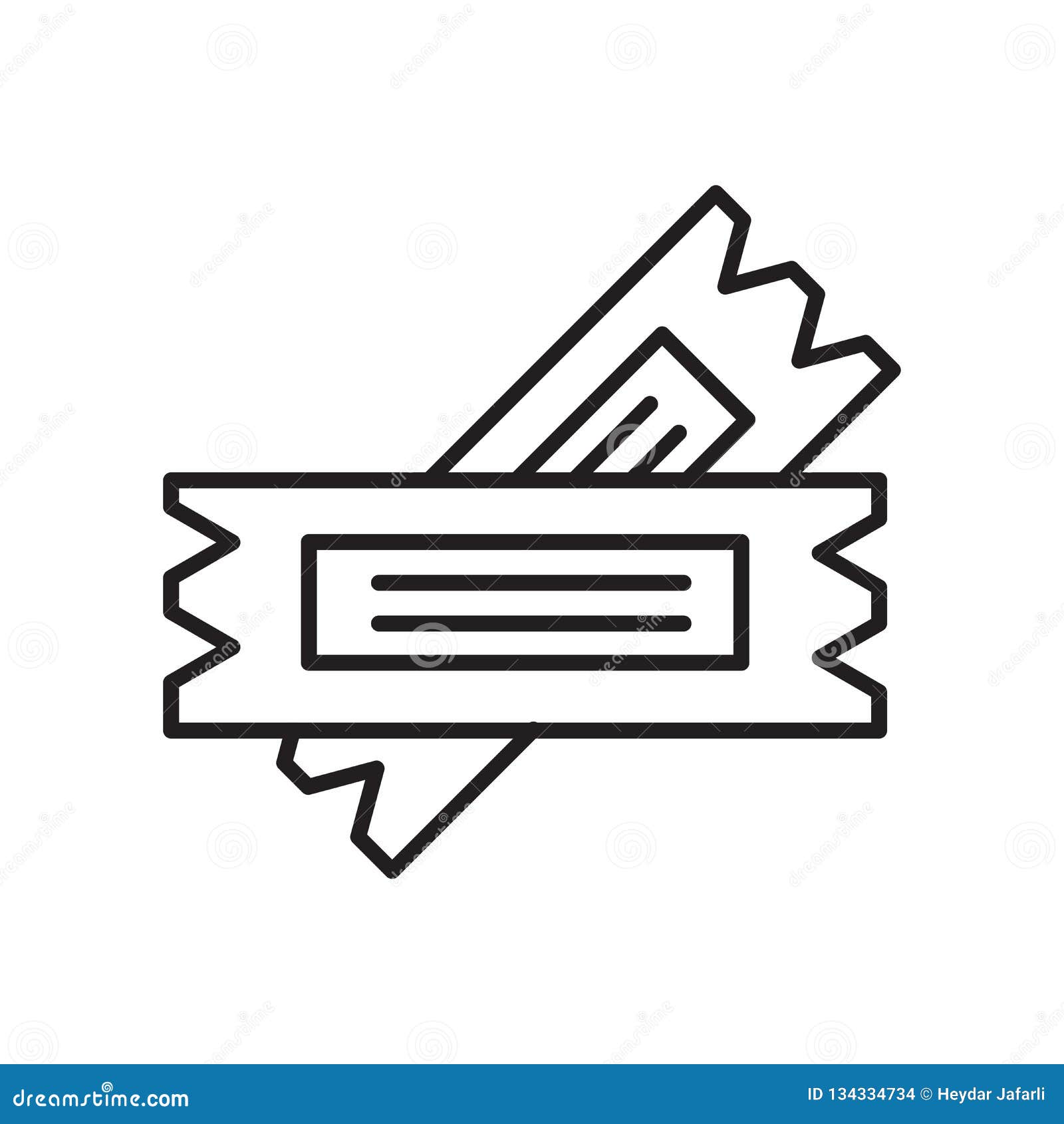 Ticket Icon Vector Sign and Symbol Isolated on White Background, Ticket ...