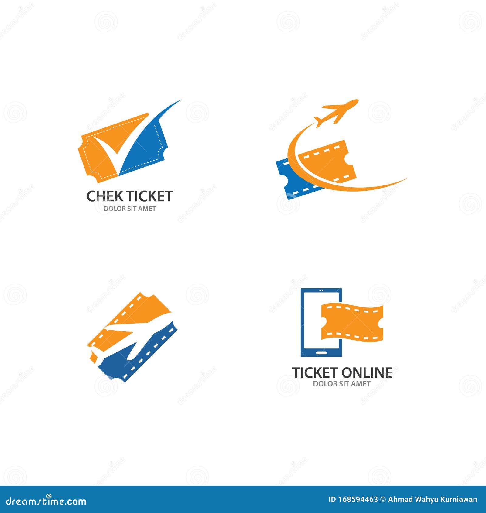 Ticket logo icon vector stock vector. Illustration of seat - 168594463