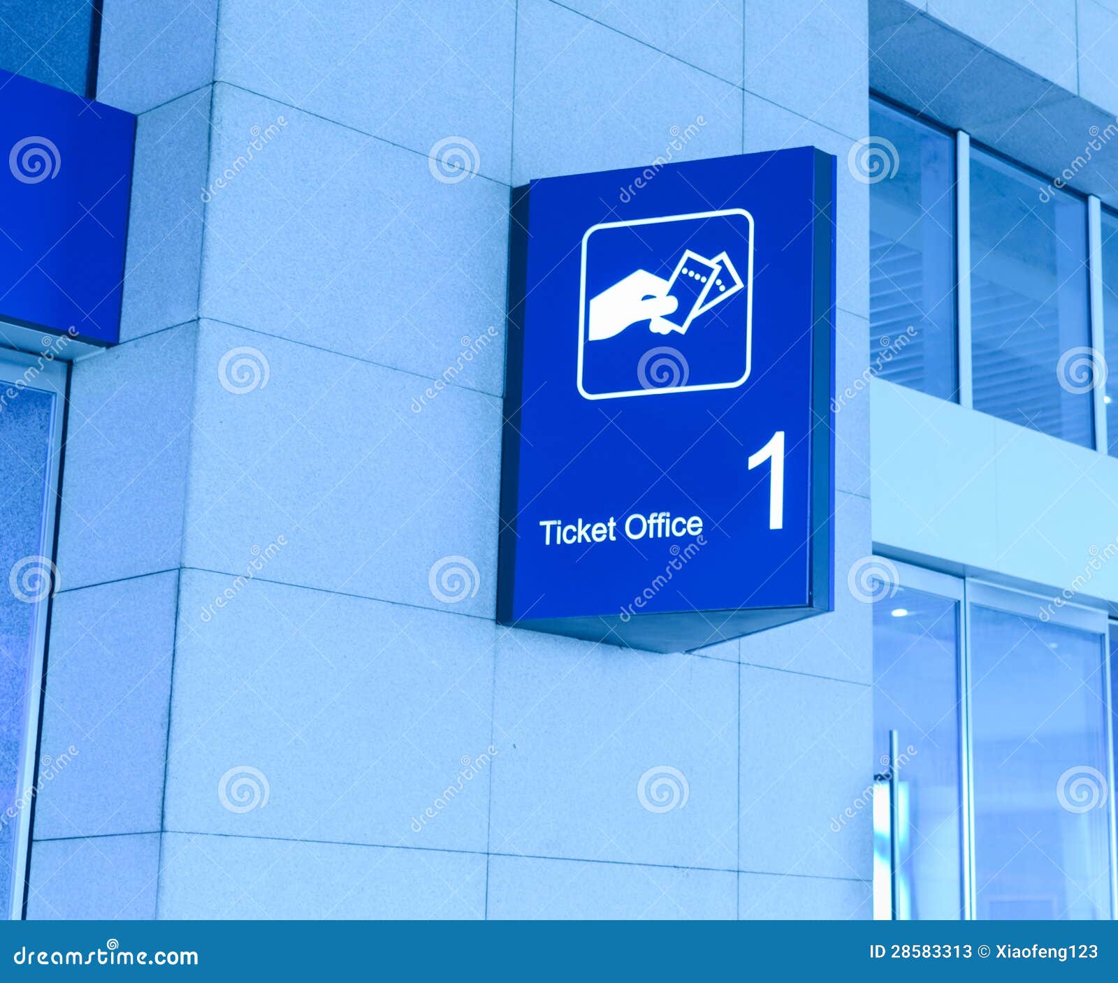 Ticket office sign stock image. Image of sell, ticket - 28583313