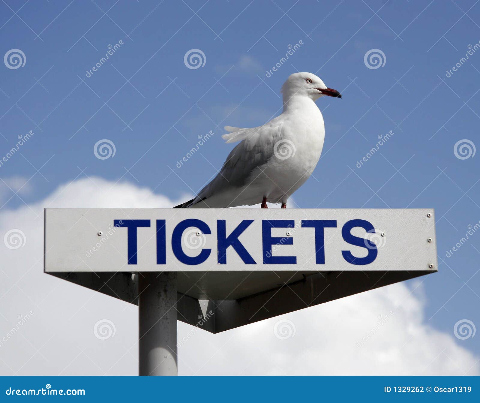Ticket Sign Royalty-Free Stock Photography | CartoonDealer.com #24927809