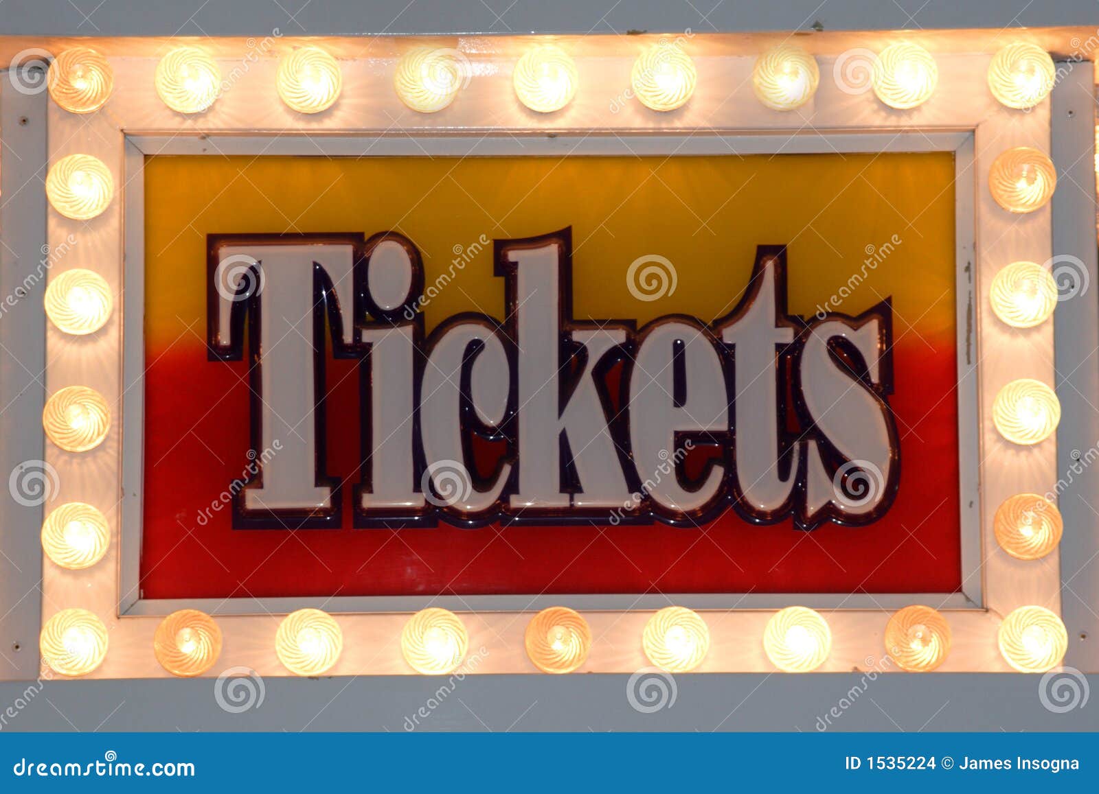 Ticket Sign stock photo. Image of carnival, rides, circus - 1535224