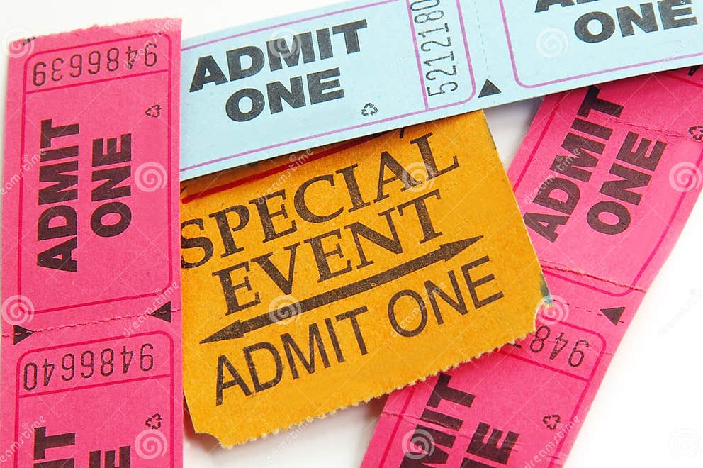 Ticket stubs stock image. Image of enter, paper, entry - 1251401