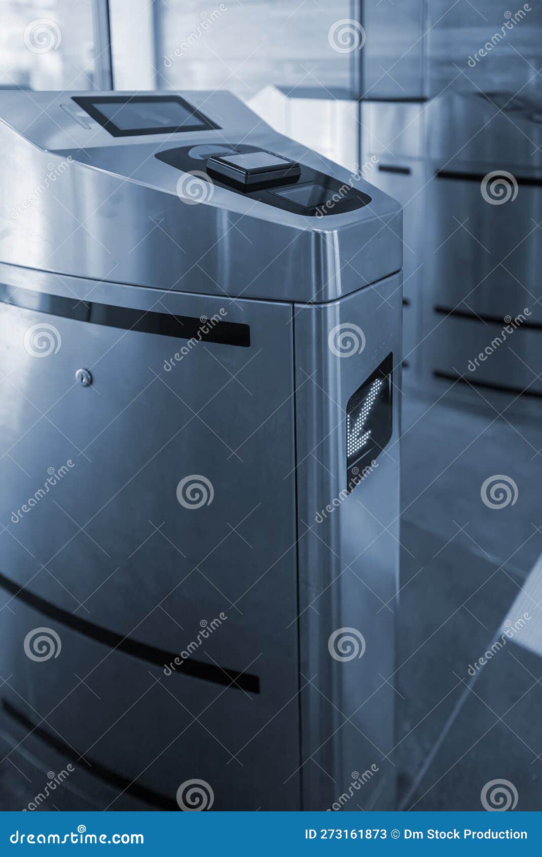 Ticket validator gates stock image. Image of modern - 273161873