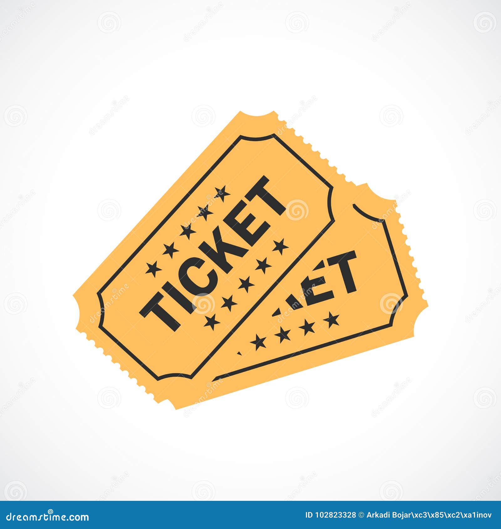 Raffle Tickets Cartoon