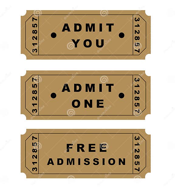 Tickets stock illustration. Illustration of coupon, graphic - 593555