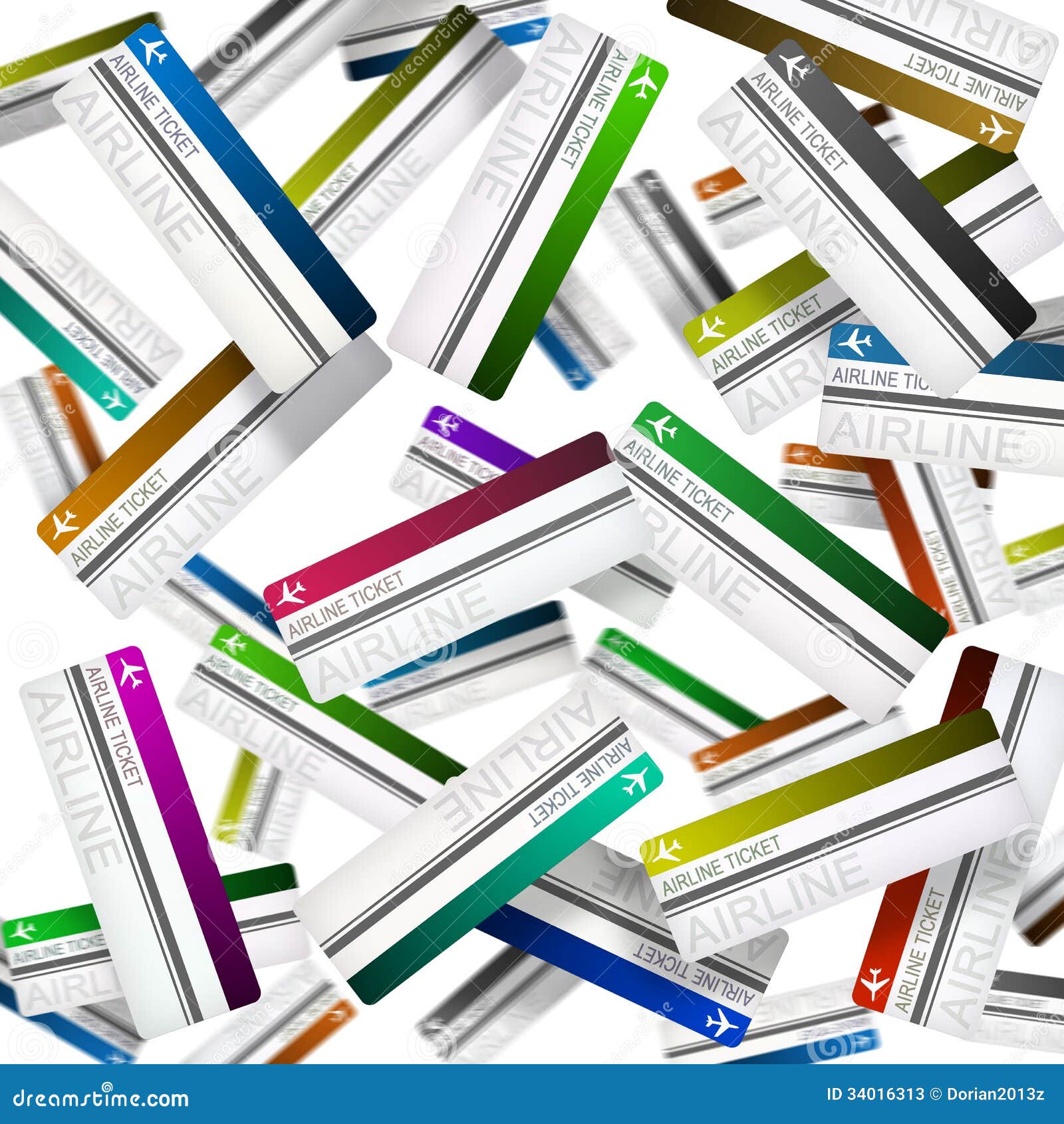 Tickets stock illustration. Illustration of registration - 34016313