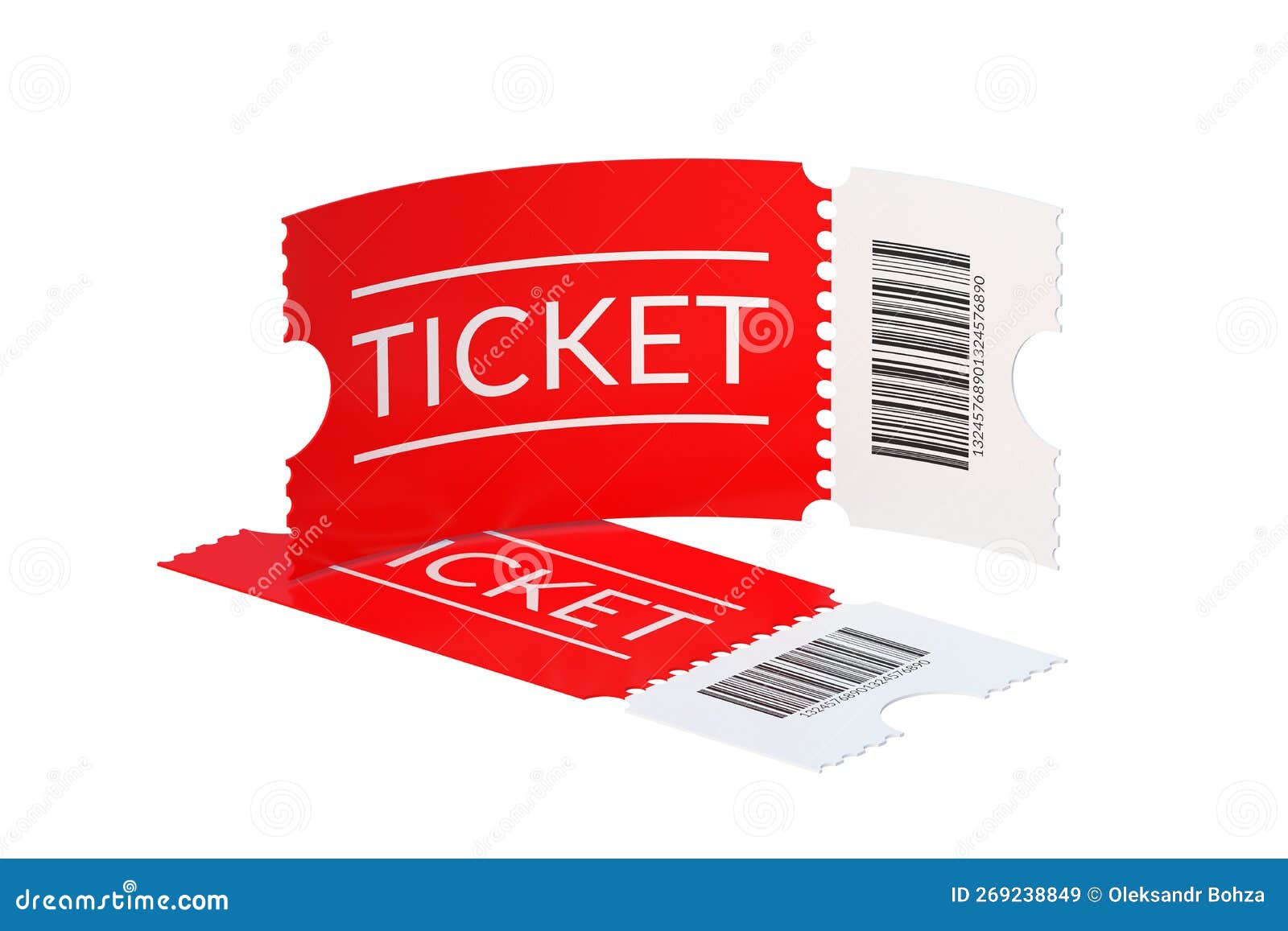 Curved Tickets For Cinema, Theatre, Show And Other Entertainments ...