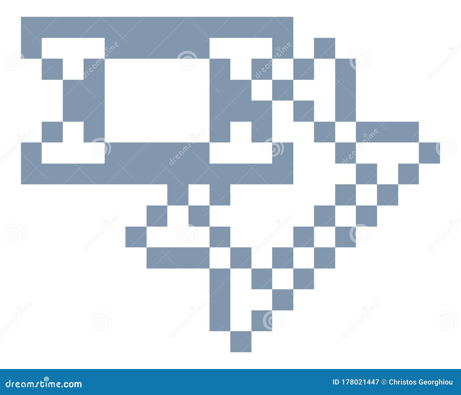 Tickets Pixel 8 Bit Video Game Art Icon Stock Vector - Illustration of ...