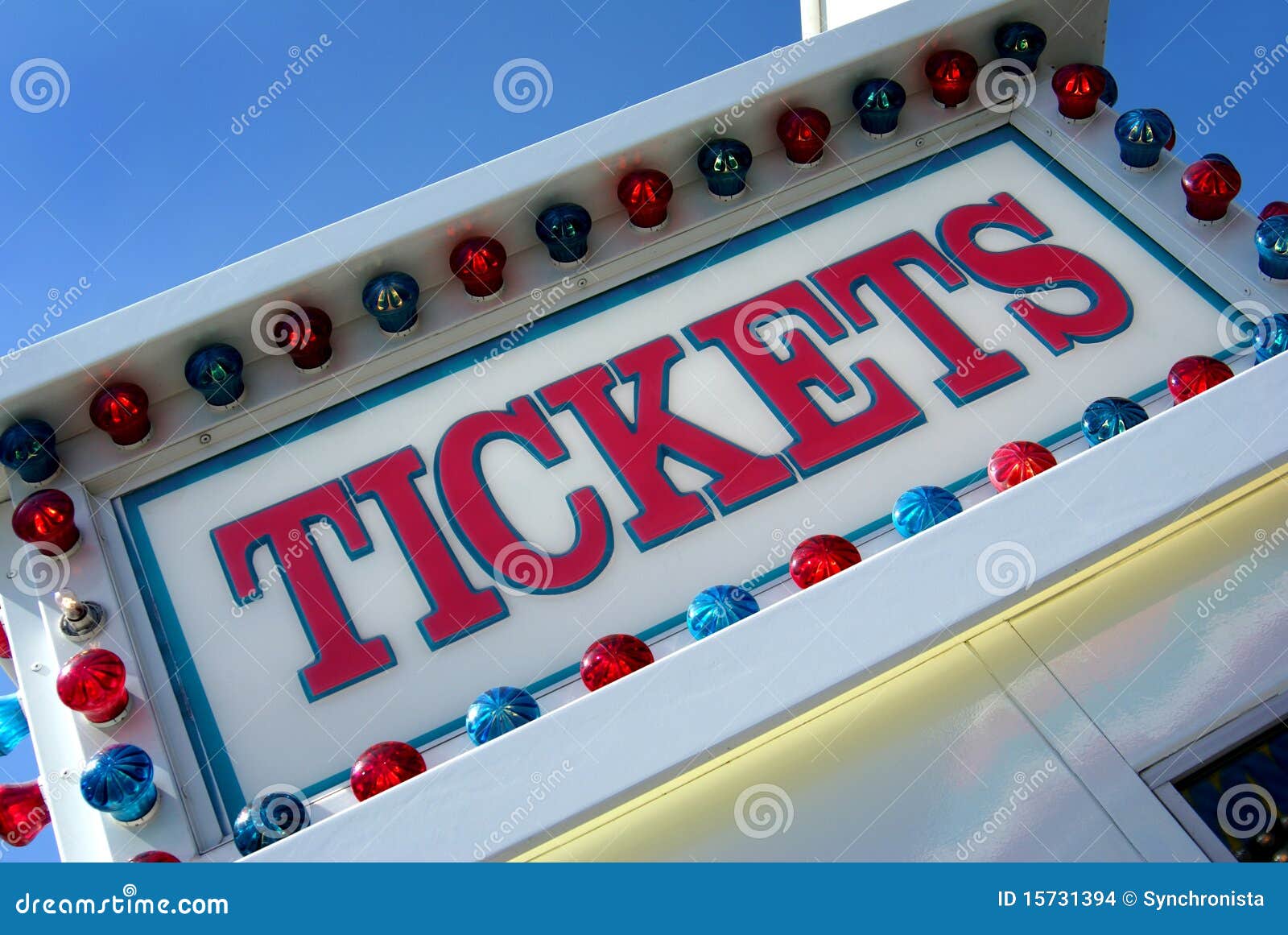 Tickets sign stock photo. Image of fair, ticket, summertime - 15731394