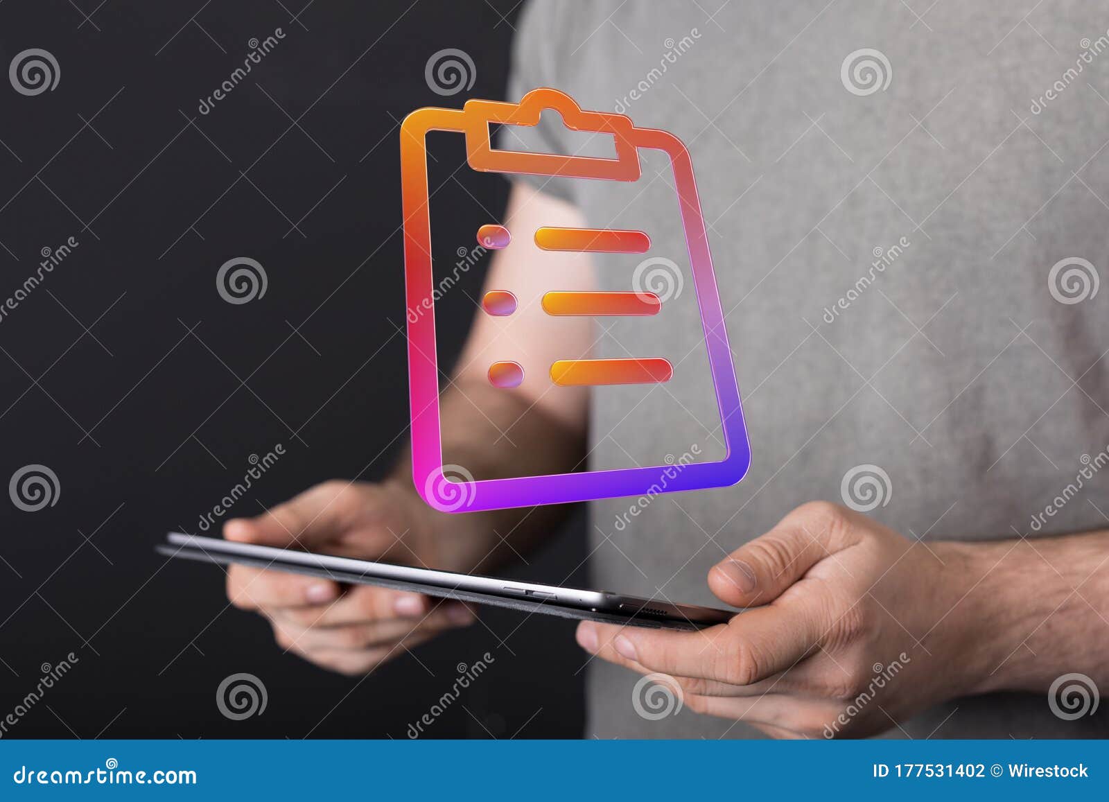 A Ticking Check Box. Check Boxes Cloud Stock Photo - Image of concept ...