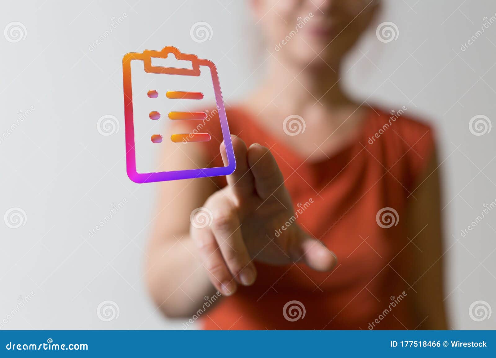 A Ticking Check Box. Check Boxes Cloud Stock Photo - Image of concept ...