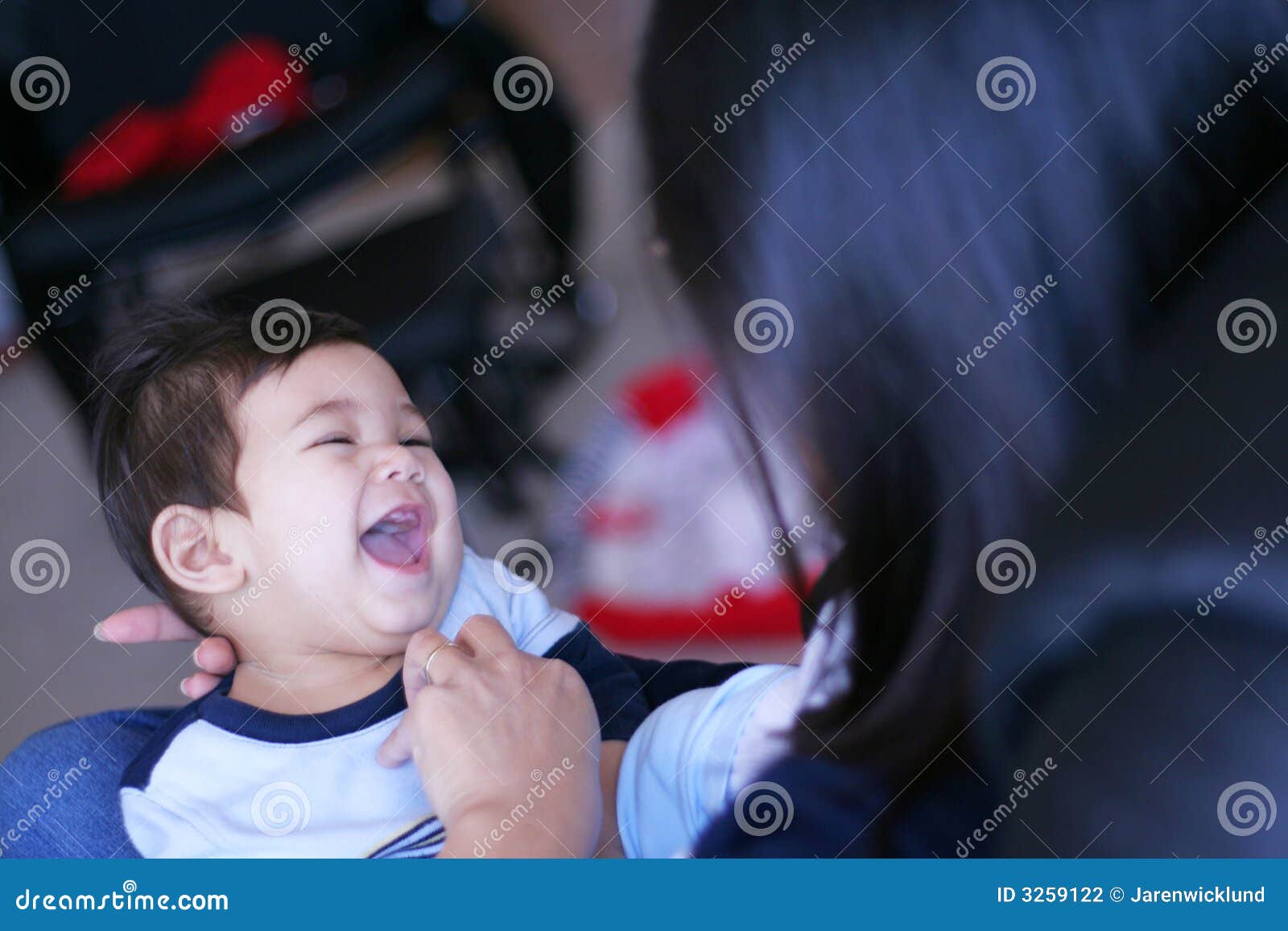 Tickle time with mom stock photo. Image of cute, bonding - 3259122