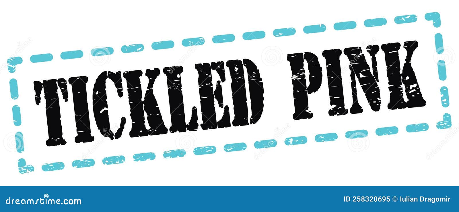 TICKLED PINK Text Written on Blue-black Stamp Sign Stock Illustration ... TICKLED PINK Text Written on Blue-black Stamp Sign Stock Illustration ...