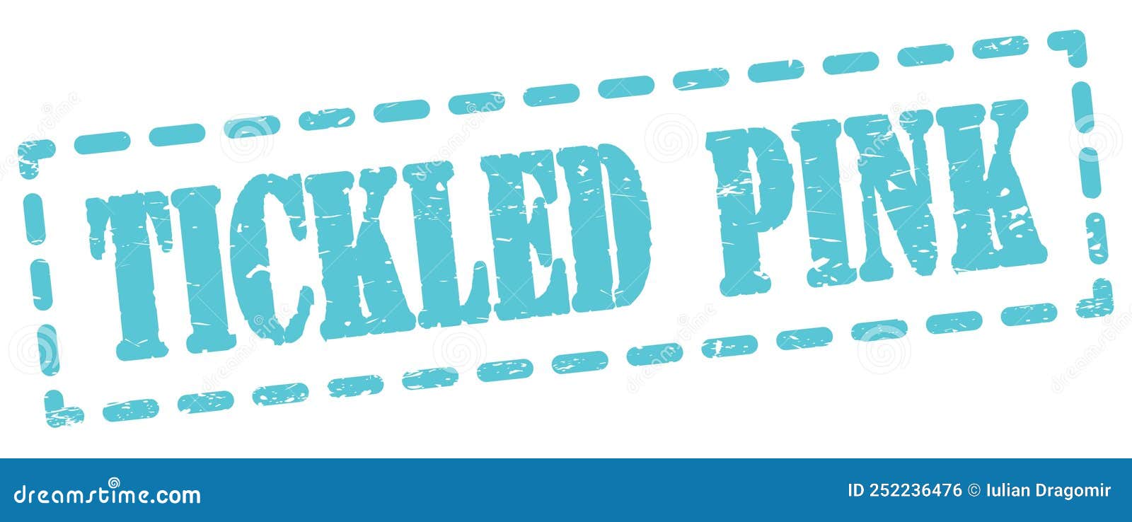 TICKLED PINK Text Written On Blue Stamp Sign Royalty-Free Stock Image ... TICKLED PINK Text Written On Blue Stamp Sign Royalty-Free Stock Image ...