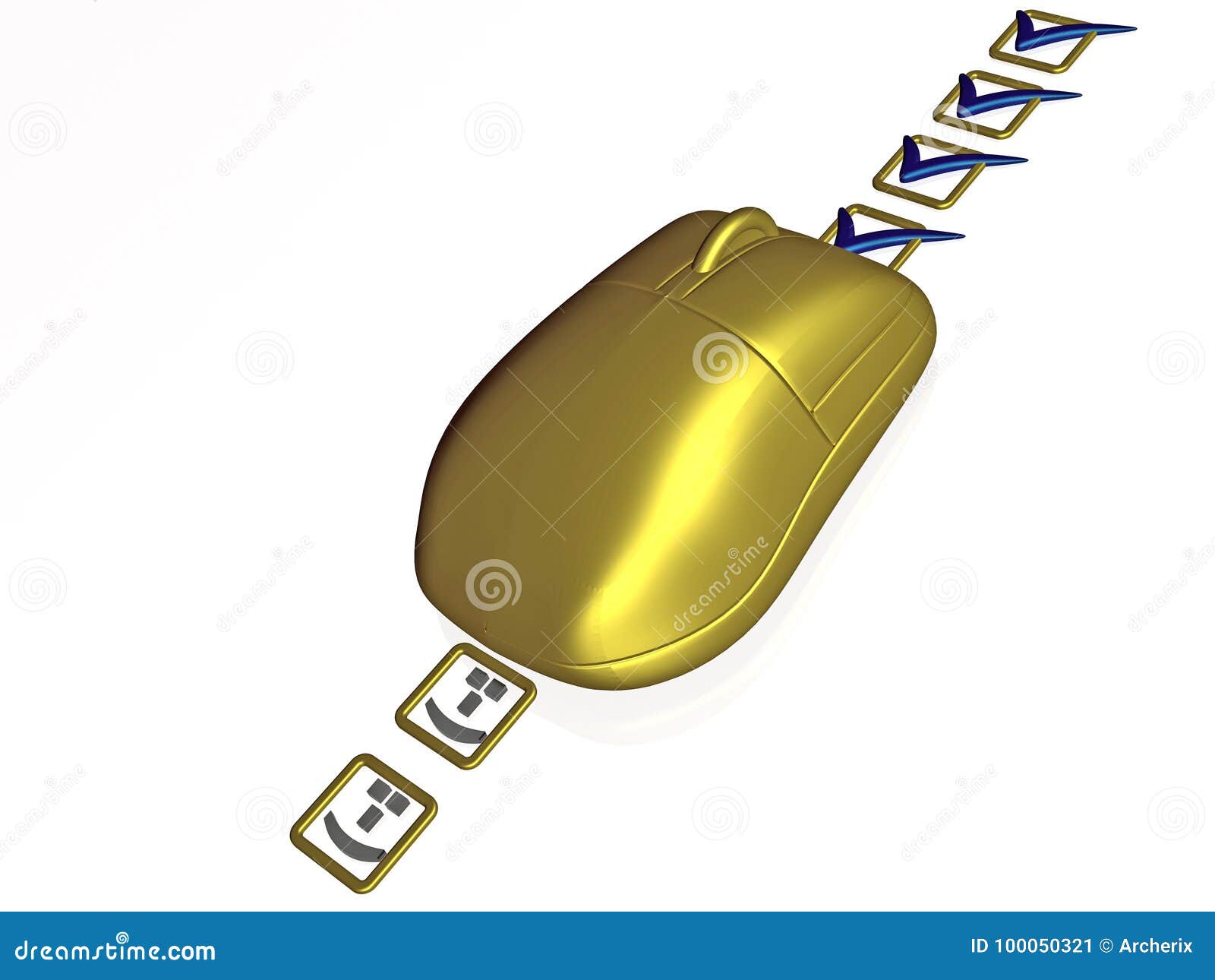 Ticks And Mouse Royalty-Free Illustration | CartoonDealer.com #100050321