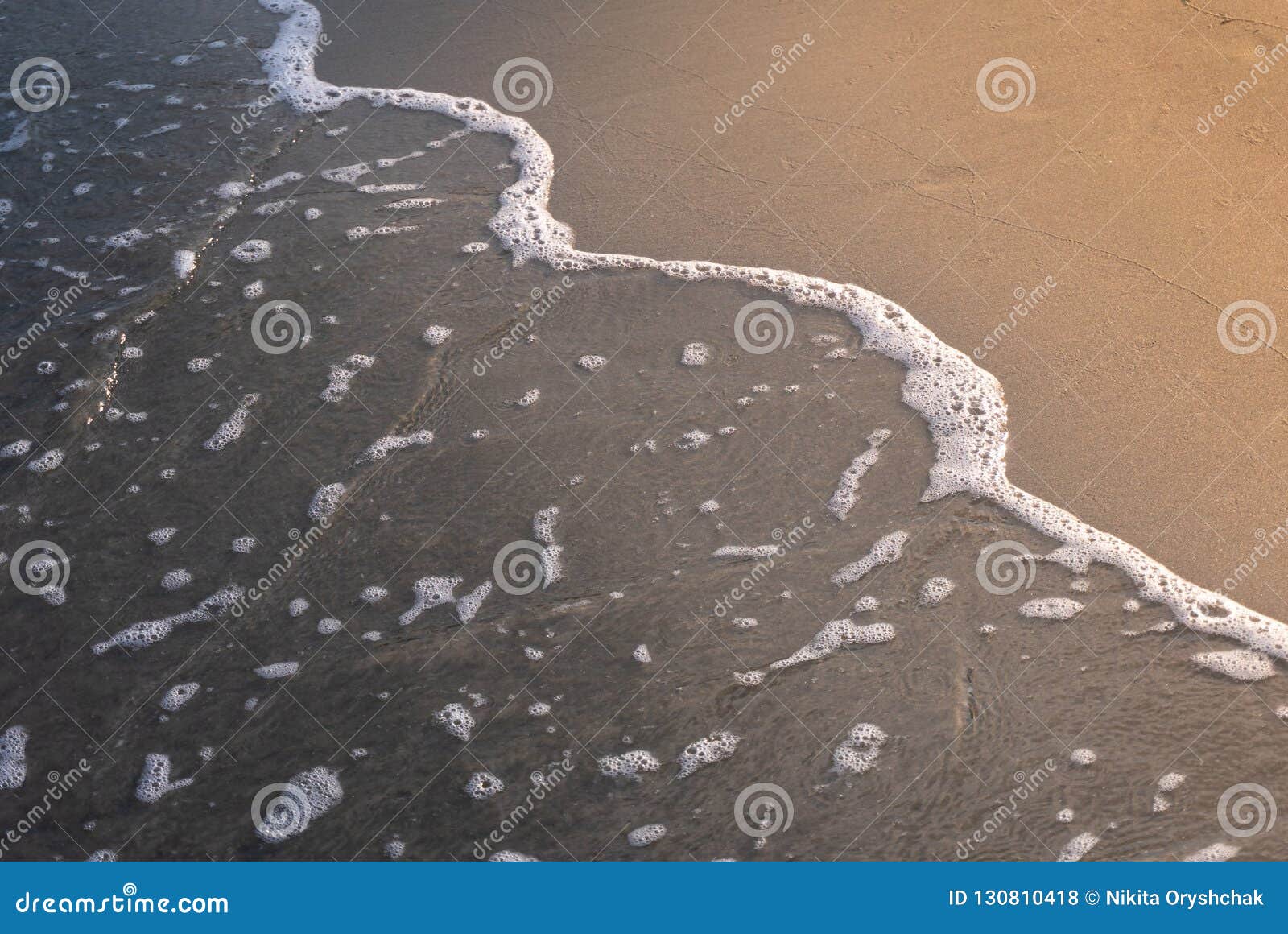 Tidal Bore. the Waves. Beach. Close-up. Stock Photo - Image of tide ...