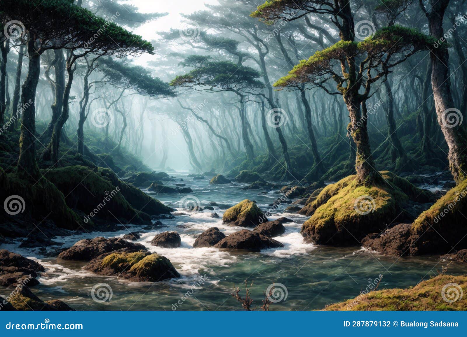 Tidal Forests Of Waveleaf Stock Photography | CartoonDealer.com #287879132