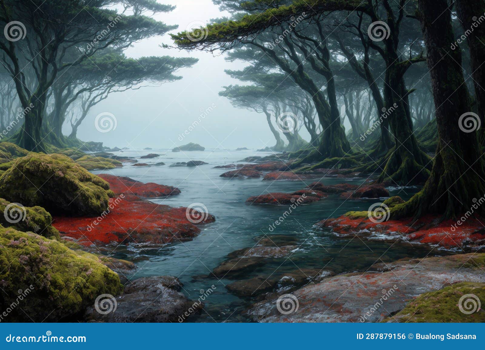 Tidal Forests Of Waveleaf Stock Photography | CartoonDealer.com #287879132