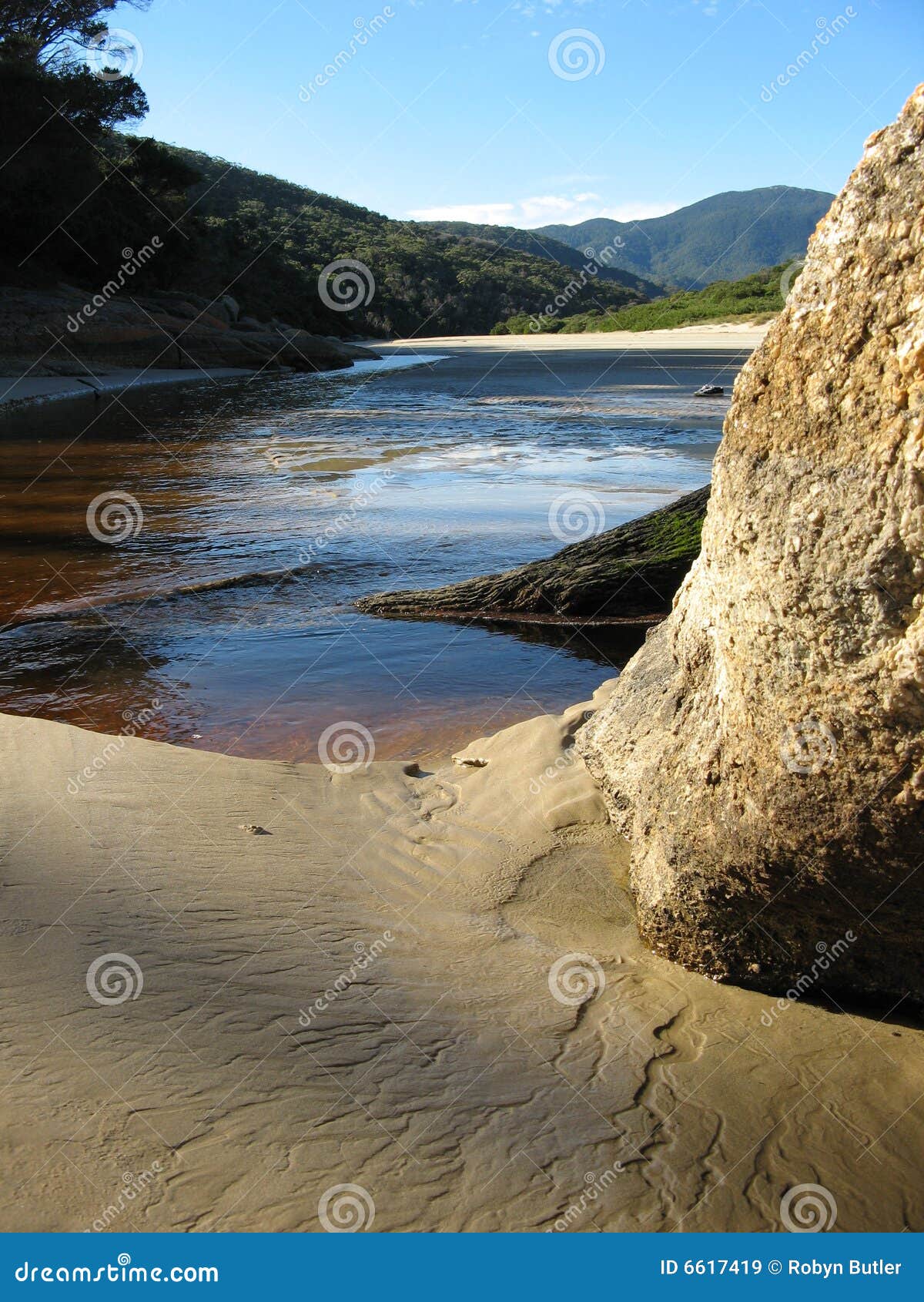 Tidal River Delta stock image. Image of landscape, holiday - 6617419