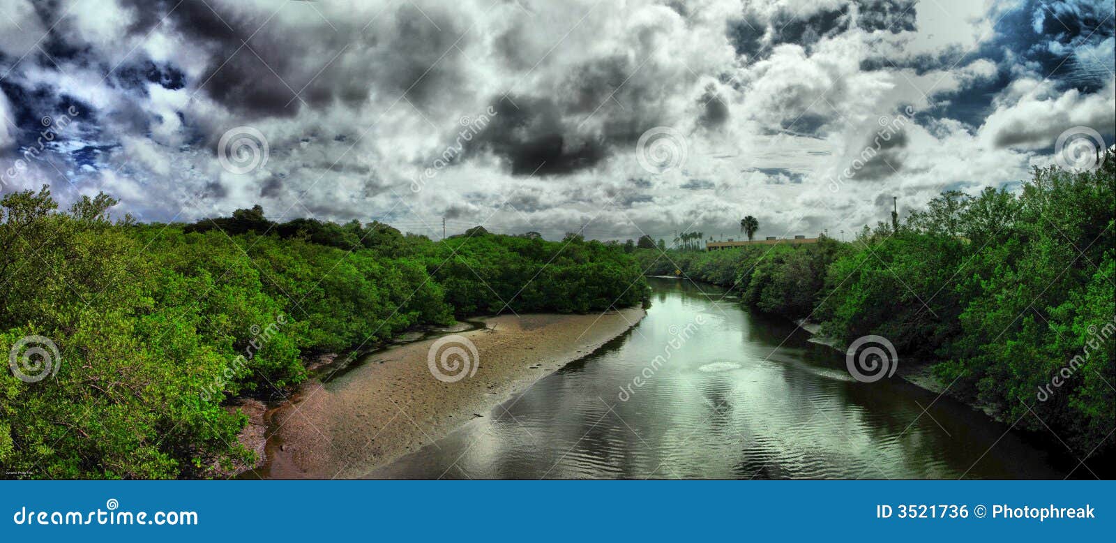 Tidal river in Florida stock photo. Image of florida, waterway - 3521736