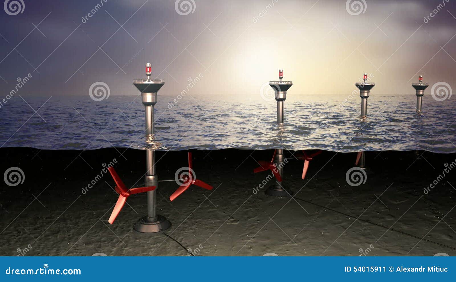 Tidal sea energy, concept stock video. Video of efficiency - 54015911