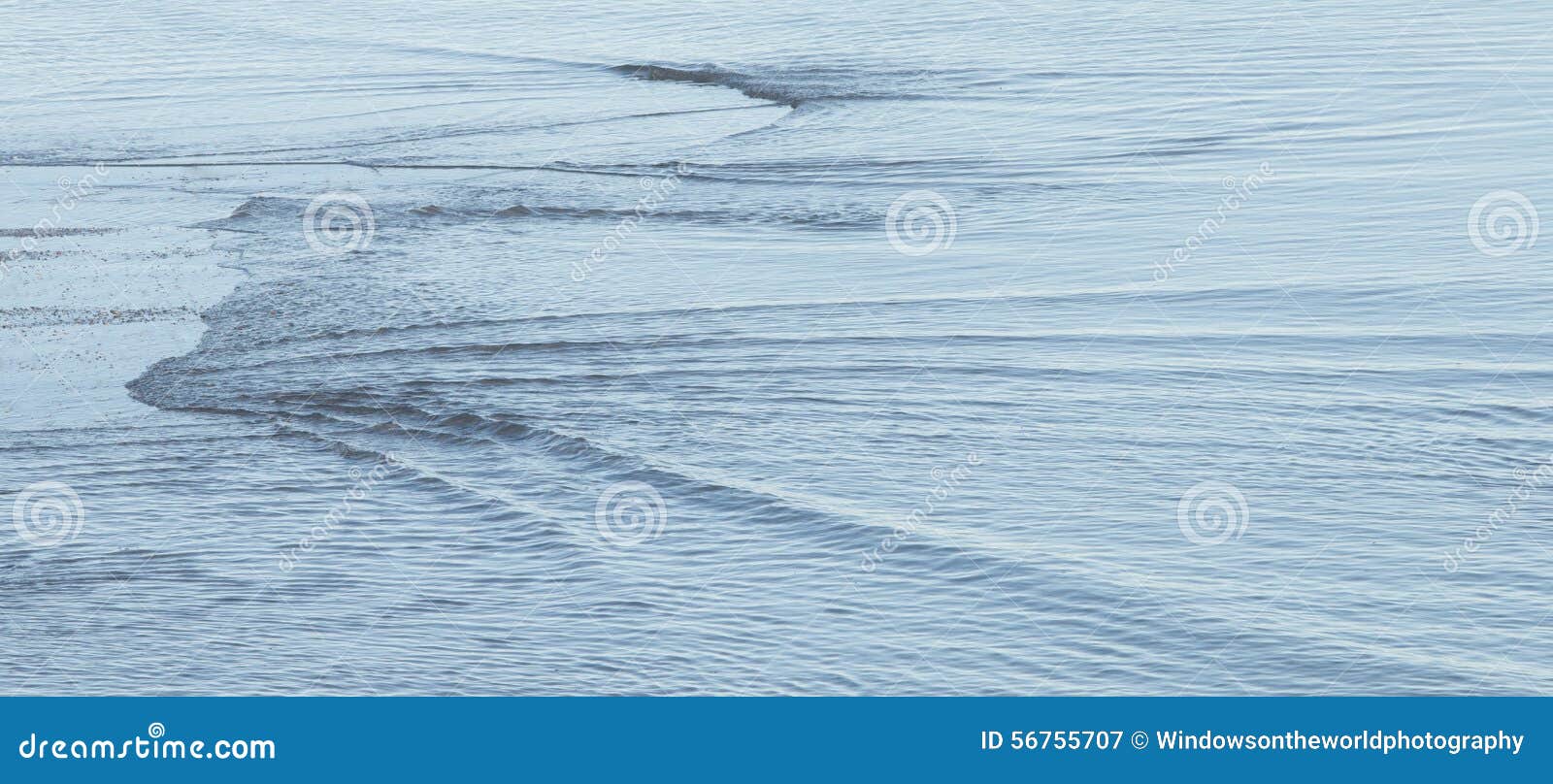 Tide Comes in stock image. Image of flow, movement, rhythm - 56755707