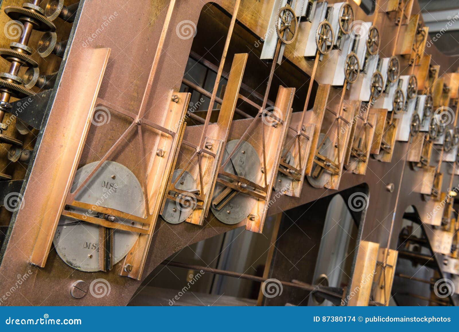 Tide Formula Component Cranks On Tide Predicting Machine No. 2 Picture ...