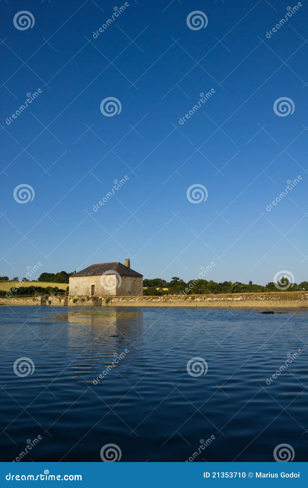 Tide mill stock photo. Image of power, brittany, motion - 21353710