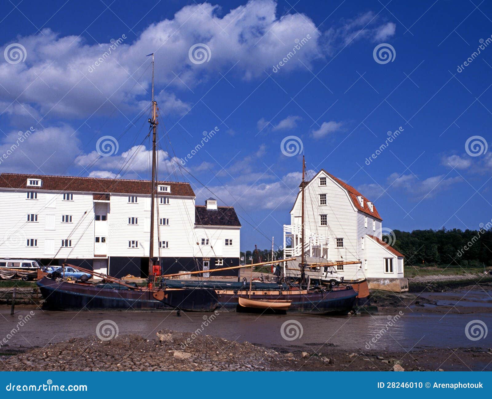 Tide Mill, Woodbridge, Suffolk. Stock Photo - Image of architecture ...